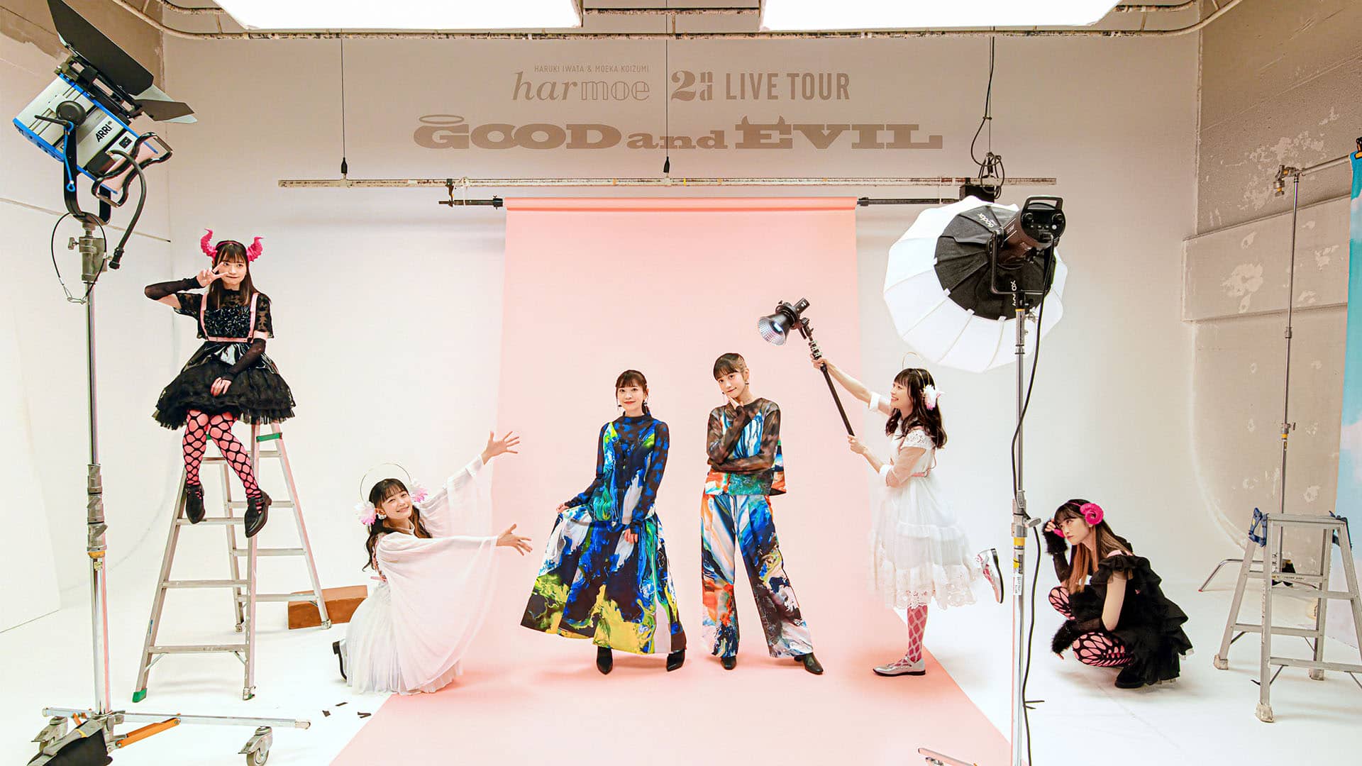 『harmoe 2nd LIVE TOUR「GOOD and EVIL」』配信情報【Rakuten PLAY】